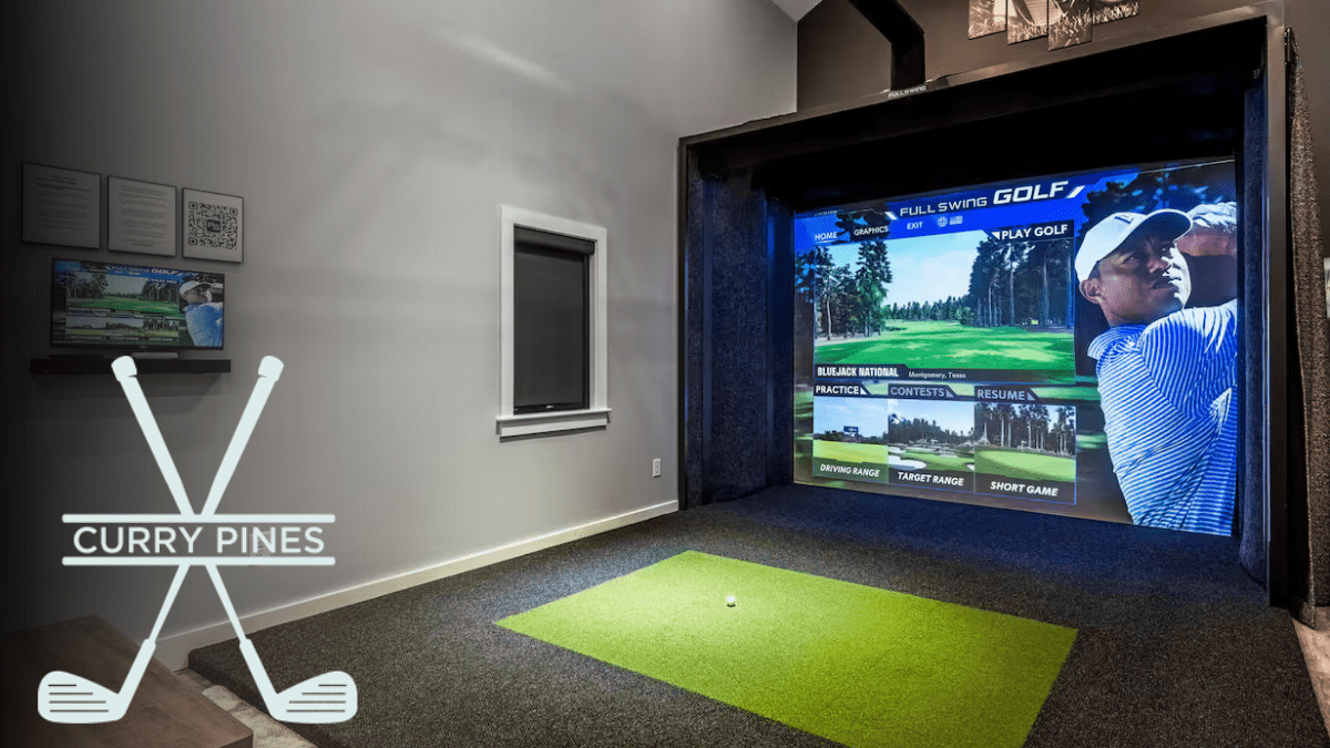 Curry Pines Golf House | Indoor Golf Near OBX | Jarvisburg, NC